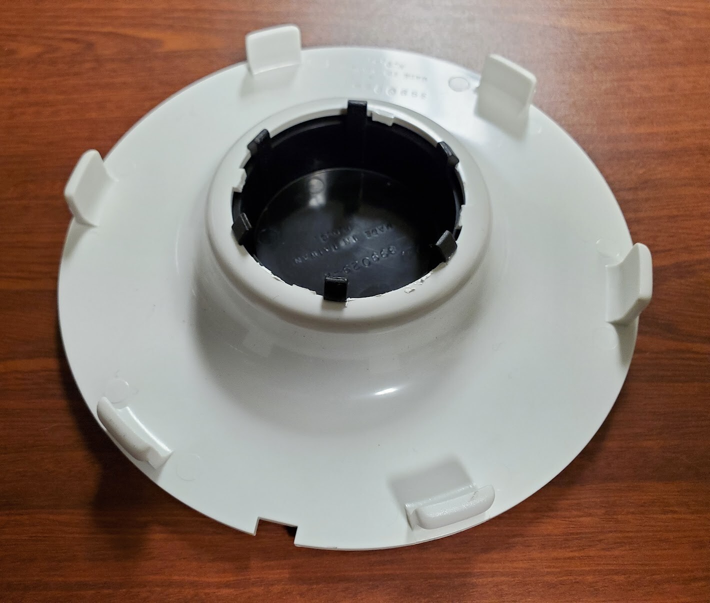 US MAGS WHITE CENTER CAP WHEEL RIM AMERICAN RACING MODERN 2 Piece CLIPS ...