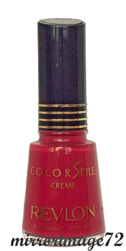 Revlon Color Style Creme Nail Enamel Polish #49 KALAHARI CURRANT, "RARE ...