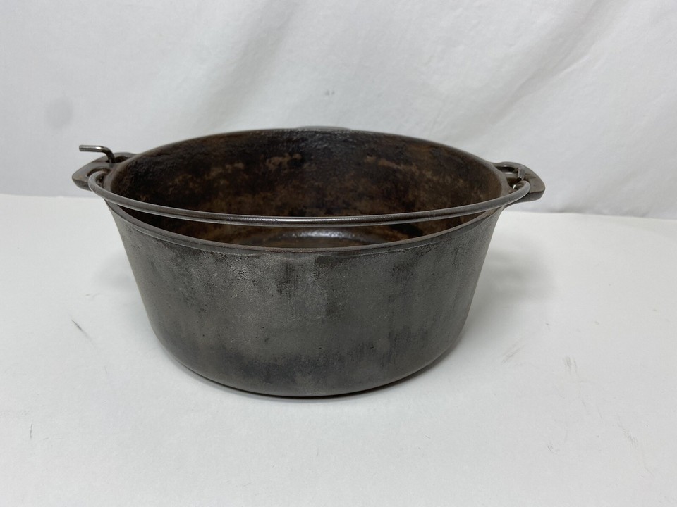 Vintage Antique Cast Iron Dutch Oven #8 Dutch Oven With Griswold Lid | eBay