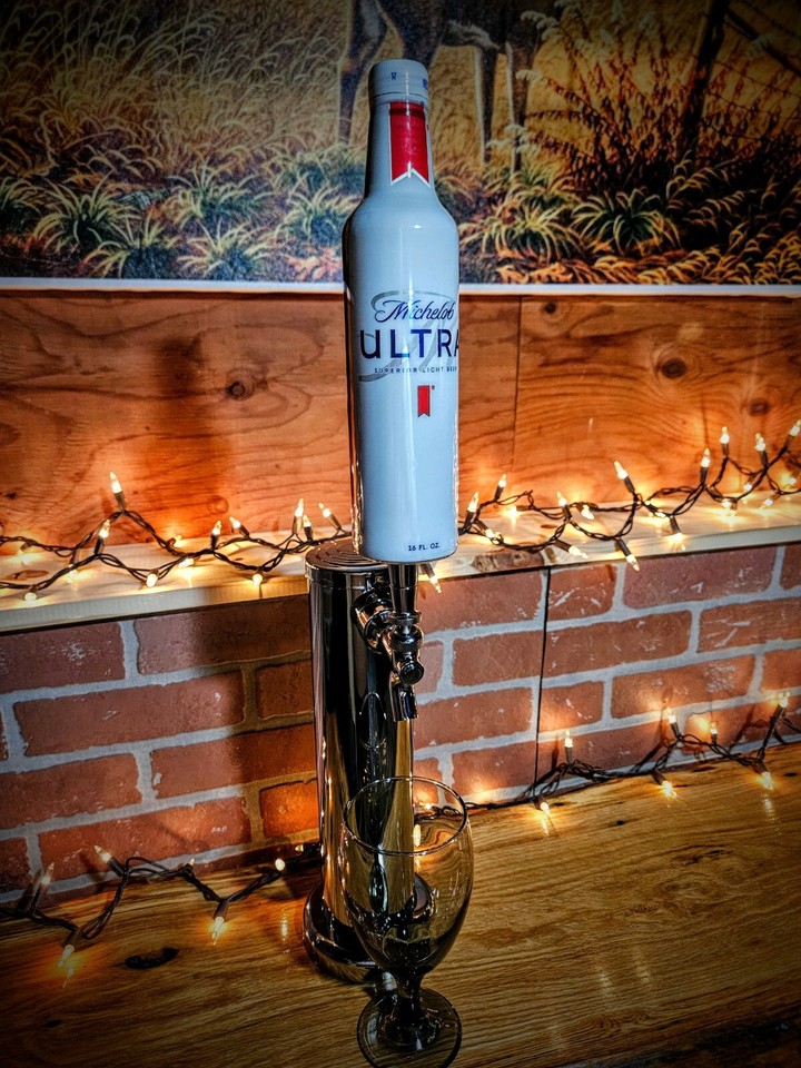 Michelob Ultra beer tap handle Kegerator Wedding Gift Mancave Bar Draft ...
