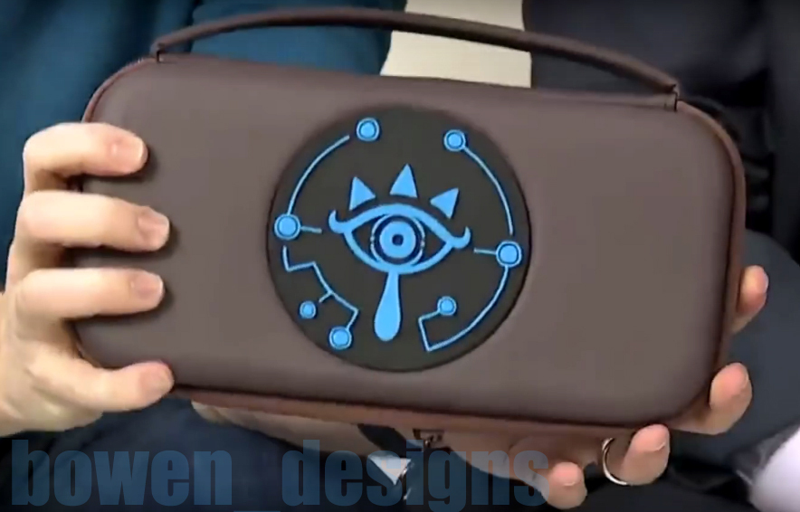 Sheikah Slate Carrying Case & Map Nintendo Switch Zelda BotW Special ...