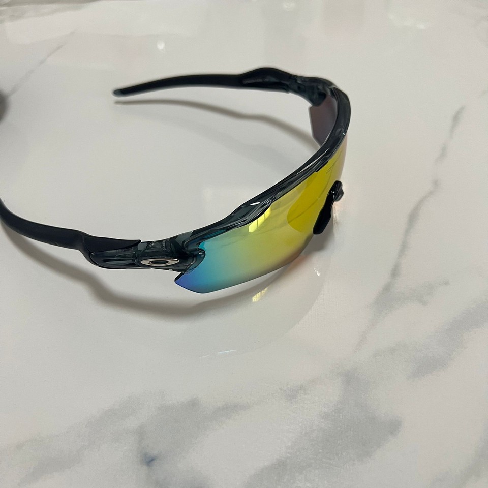 NEW OO9208 Oakley Radar EV Patn Sunglasses Transparent Frame ...