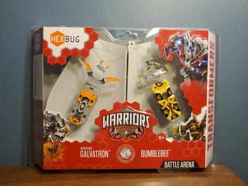 Hex Bug Transformers Warrior Battling Bots - Galvatron vs Bumblebee NEW ...