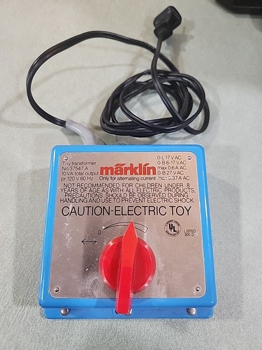 Vintage Marklin Train Transformer No. 37547A untested | eBay