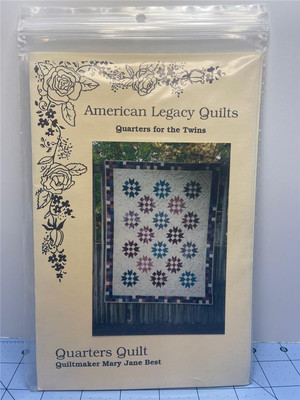 AMERICAN LEGACY QUILT - Quilt Pattern - QUARTERS Quilt 49" x 62" or 49 ...