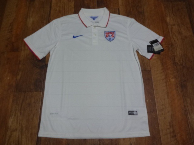 MINT USA National Team Soccer Large 2014 Vintage Shirt Jersey USMNT | eBay