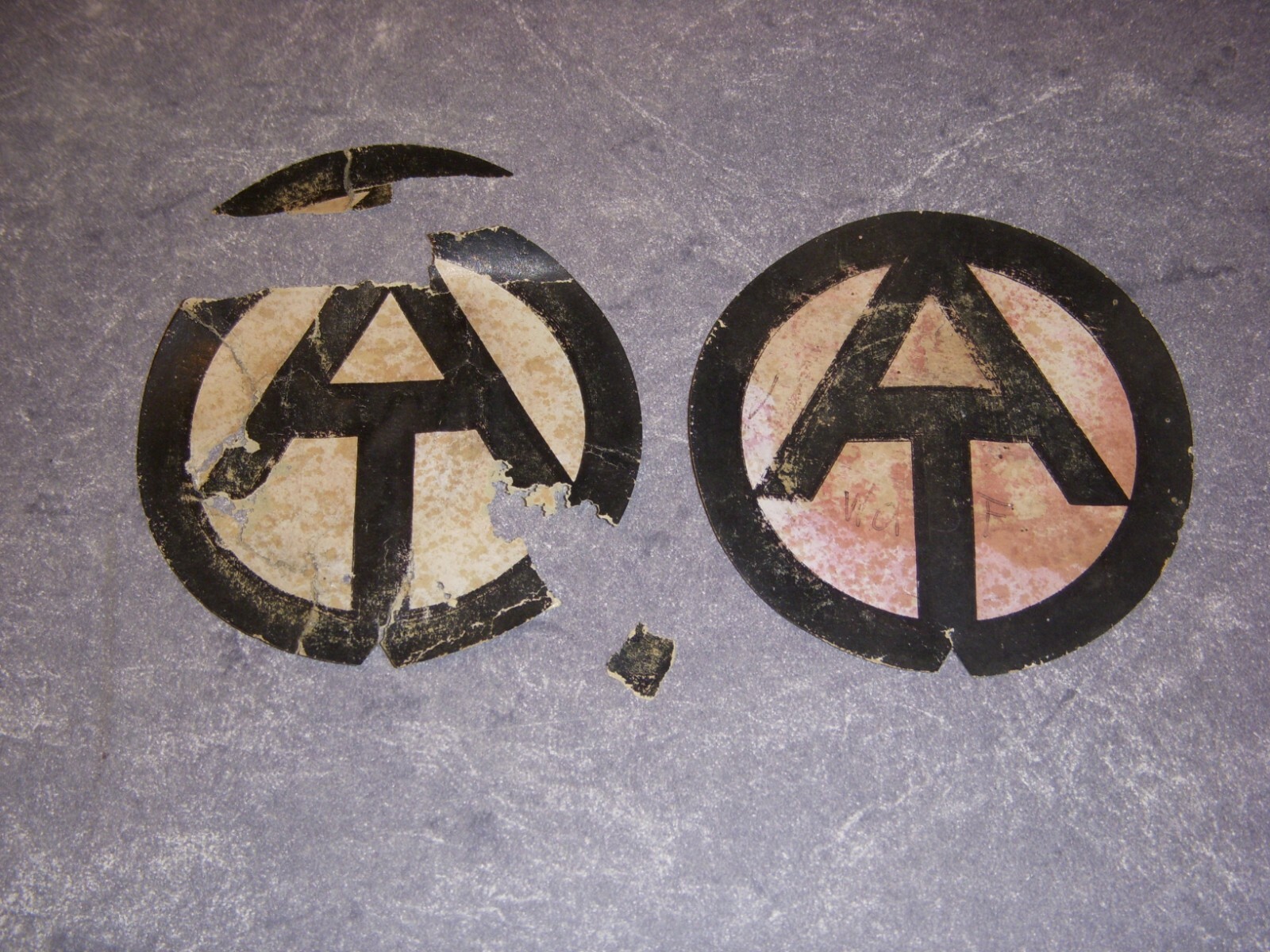 GI JOE 1972 ADVENTURE TEAM MOBILE SUPPORT VEHICLE MSV DECALS ORIGINAL ...