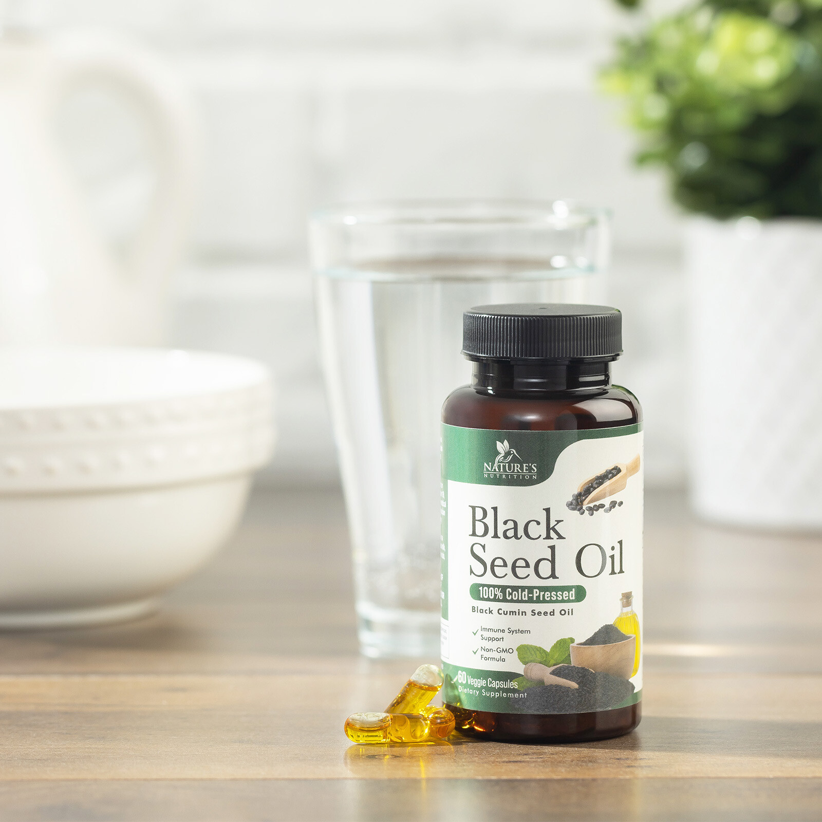 Black Seed Oil Capsules 1000mg Nigella Sativa Black Cumin Seed Oil | eBay