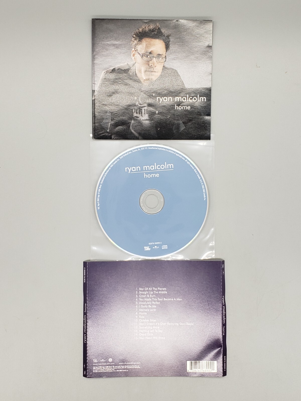 Home by Ryan Malcolm (CD, 2004) No Case No Tracking 828765689021| eBay