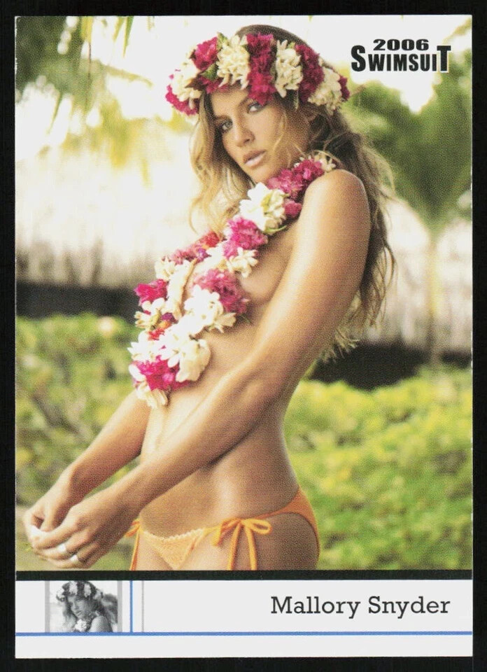2006 SPORTS ILLUSTRATED SWIMSUIT - Very Sexy & HOT Card #50 😁 MALLORY SNYDER 😍 | eBay
