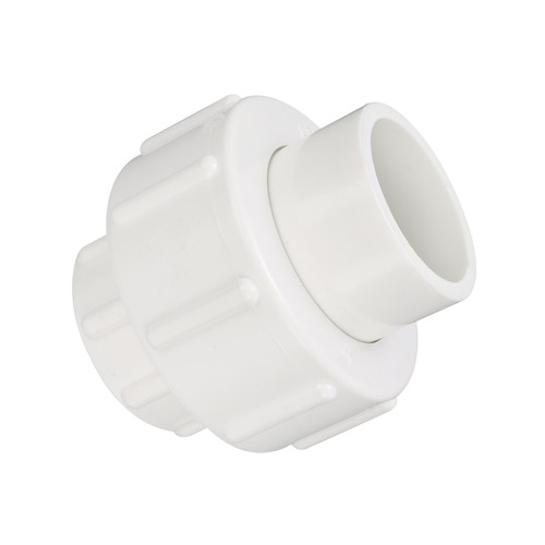 PVC Union Socket 1 Inch PVC Pipe Fitting Coupling Adapter for DIY White ...