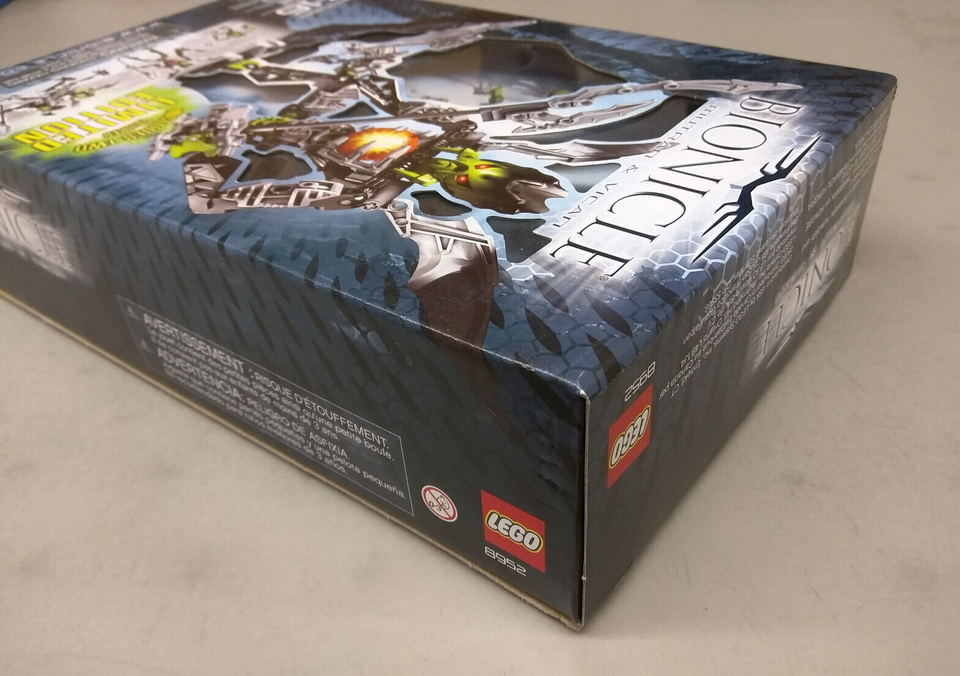 LEGO Bionicle 8952 Mutran & Vican NEW! RARE! Makuta Figure Tridax Pod ...