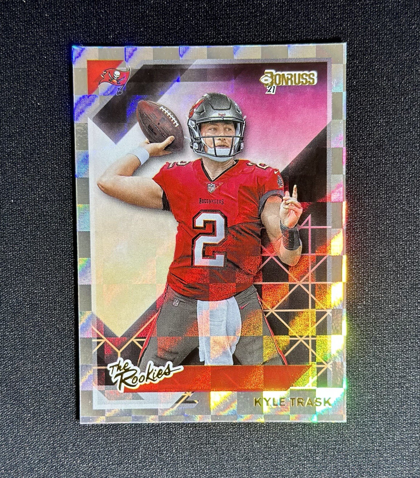 2021 Panini Donruss Kyle Trask TR-KTR Rookies Holo Football Card RC ...