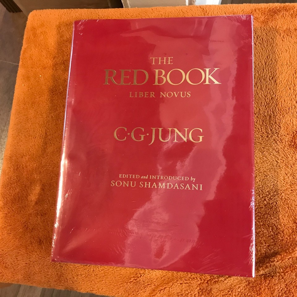C.G. Carl Jung hardcover THE RED BOOK liber novus SEALED philemon '09 ...