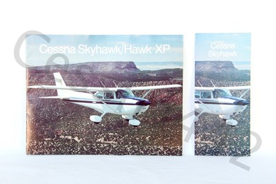 CESSNA - Factory OEM - 1981 Skyhawk Hawk XP Brochure & Pamphlet Vintage ...