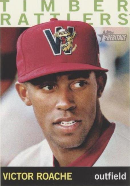 2013 Topps Heritage Minor League Edition - Victor Roache #14 (RC) for ...