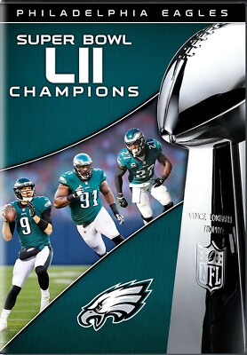 NFL Super Bowl LII 52 Champions Philadelphia Eagles Football DVD | eBay