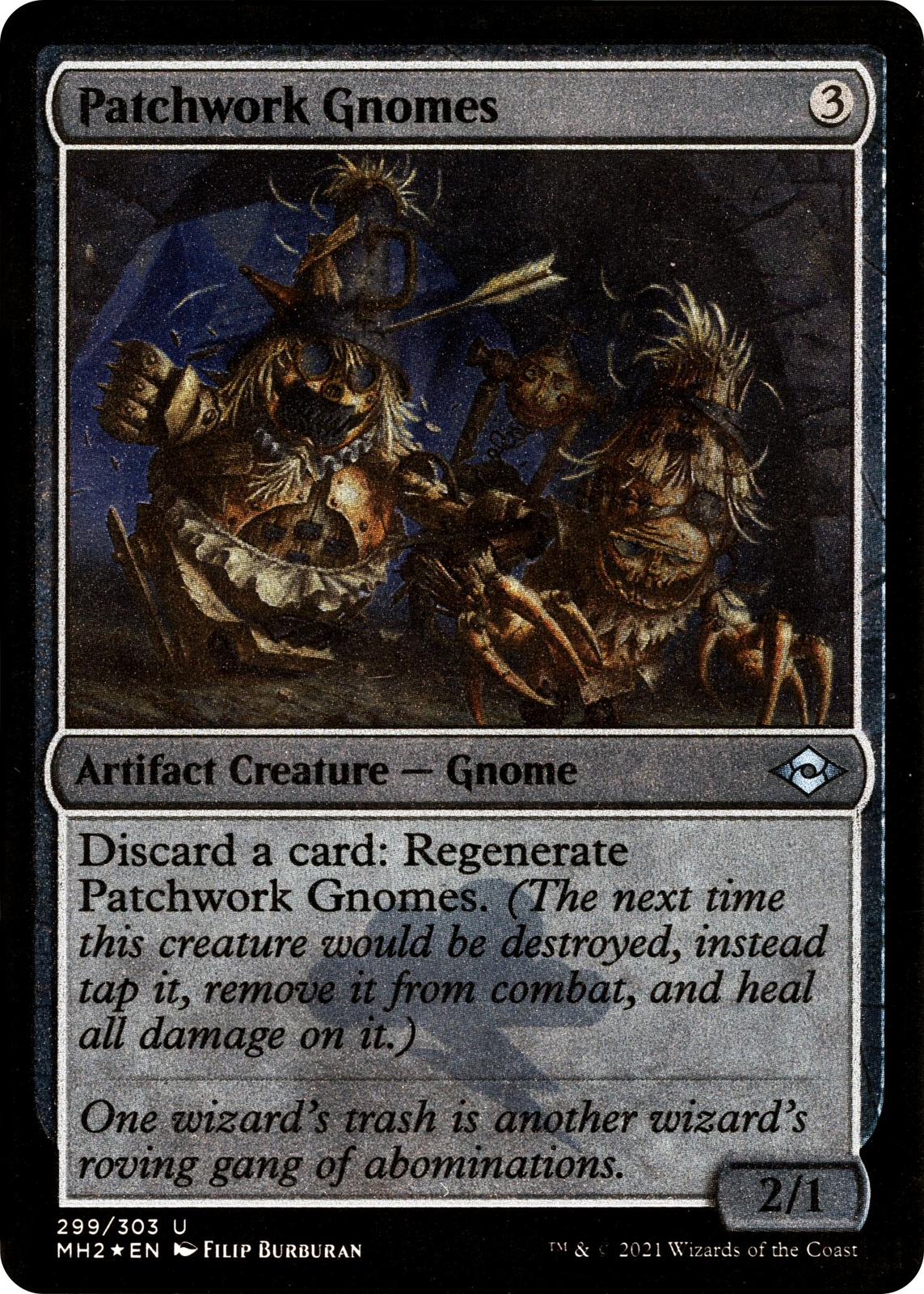 Patchwork Gnomes (Foil Etched) Modern Horizons 2 Foil for sale online | eBay