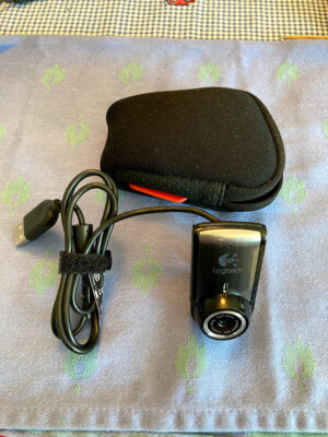 Logitech PC Laptop USB Webcam QuickCam V-UBU48 2MP Carl Zeiss 2.0/3.7 ...