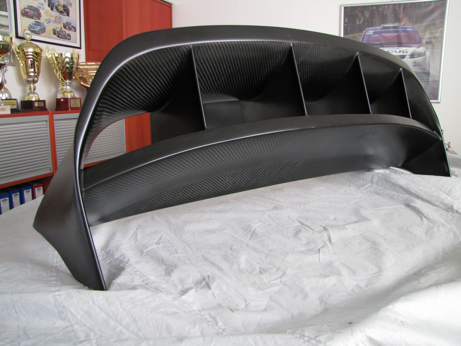 Ford Focus Mk2 WRC Carbon Rear spoiler | eBay