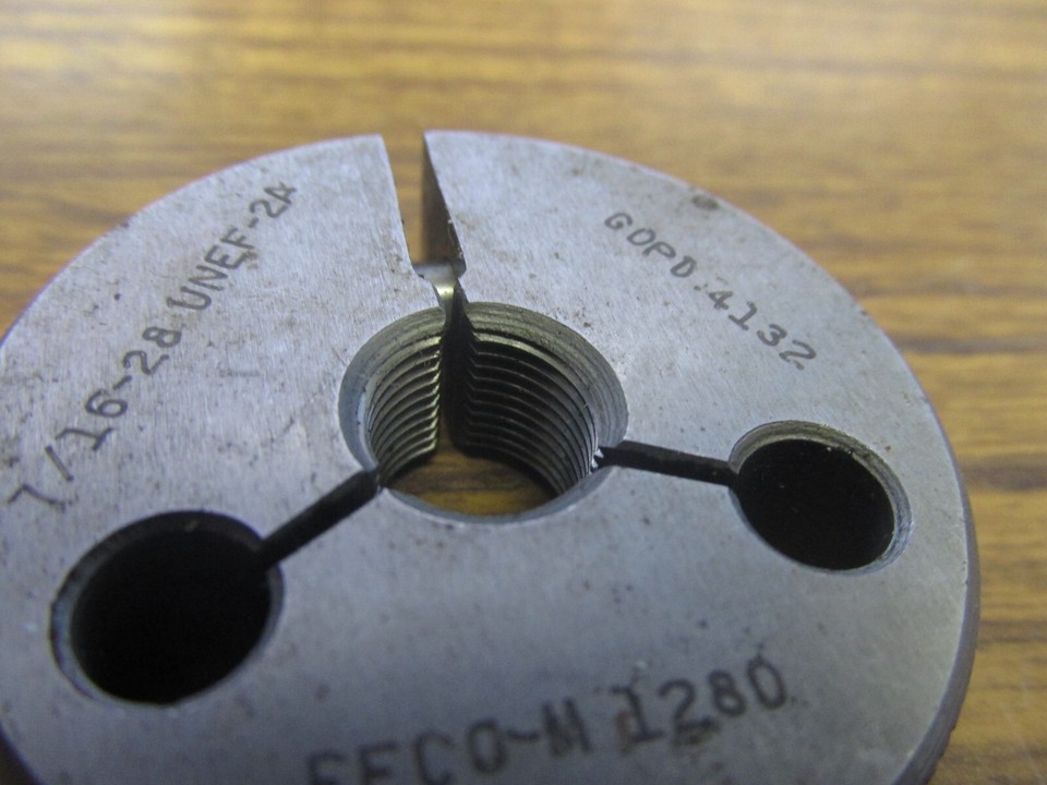 Go Thread Ring Gage 7/16"-28 UNEF-2A | eBay
