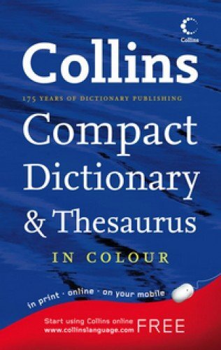 Collins Compact Dictionary and Thesaurus by UNKNOWN ( Aut... by UNKNOWN ...