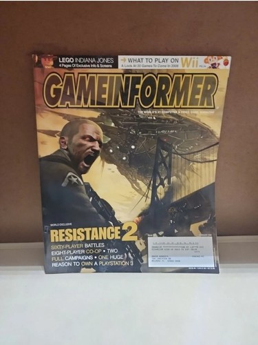 Game Informer Magazine Feb. 2008 Issue 178 Resistance 2 | eBay