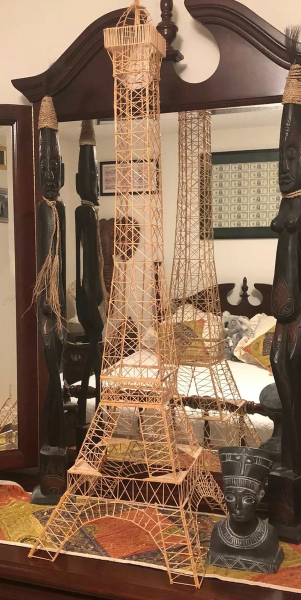 Toothpick Eiffel Tower