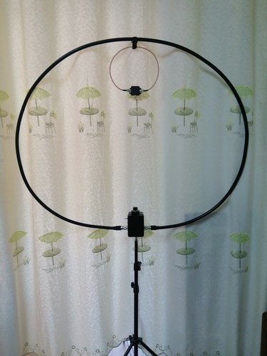 MRA-QRP 20W QRP Small Loop Antenna Short Wave RF Radio IC-705 FT-818 ...