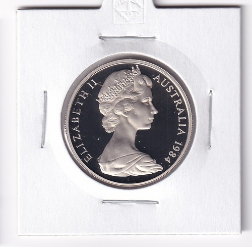 AUSTRALIAN PROOF: 1984 20 CENT COIN IN 2X2 HOLDER #6234 | eBay