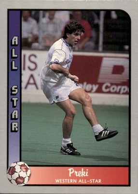 1990-91 Pacific - ALL-STARS PREKI #192 Major League Soccer INDOOR MSL ...