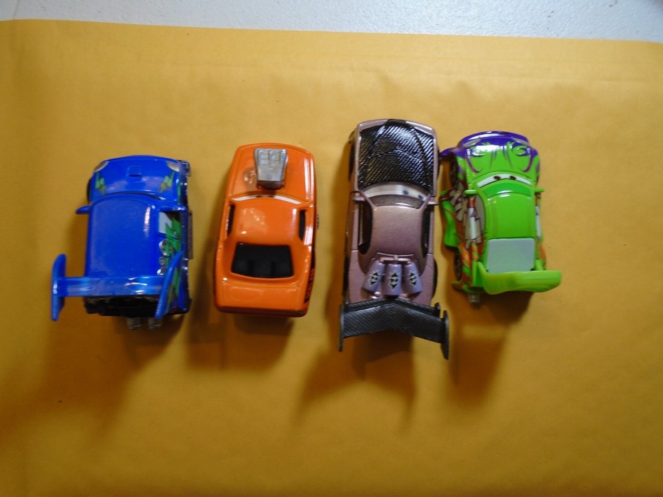 DISNEY PIXAR CARS, DIECAST CARS, CHARACTER CARS ( 4 DIECAST CARS ) FREE ...
