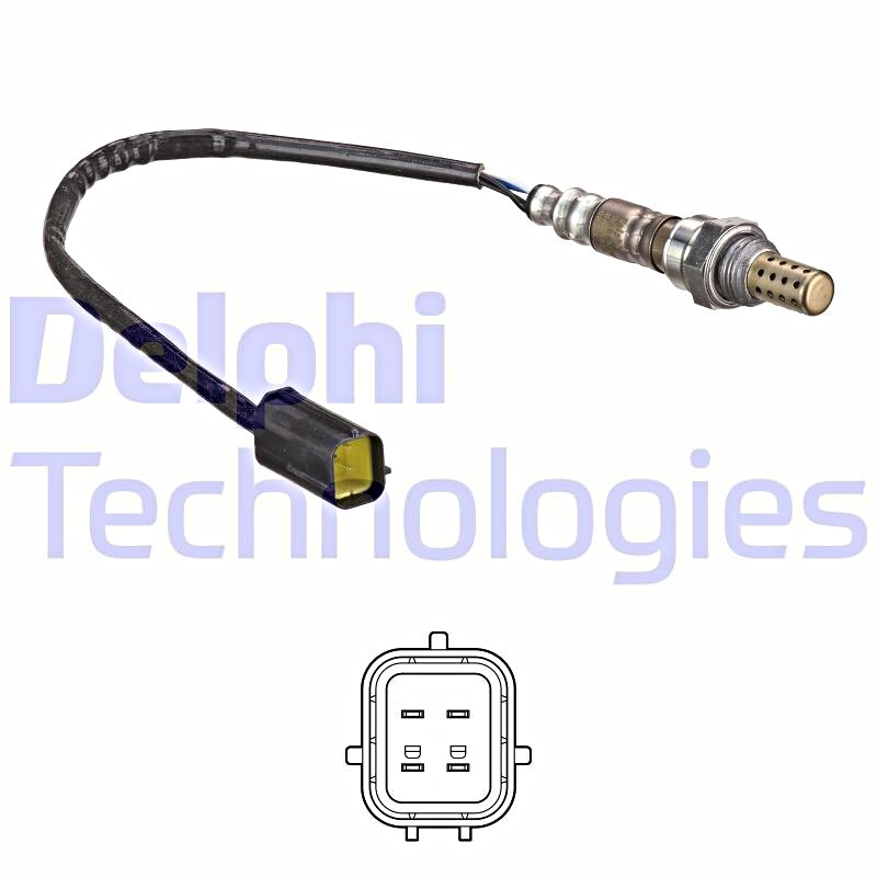 DELPHI Lambda Sensor For CHEVROLET Lacetti Nubira DAEWOO 04-13 96418970 ...