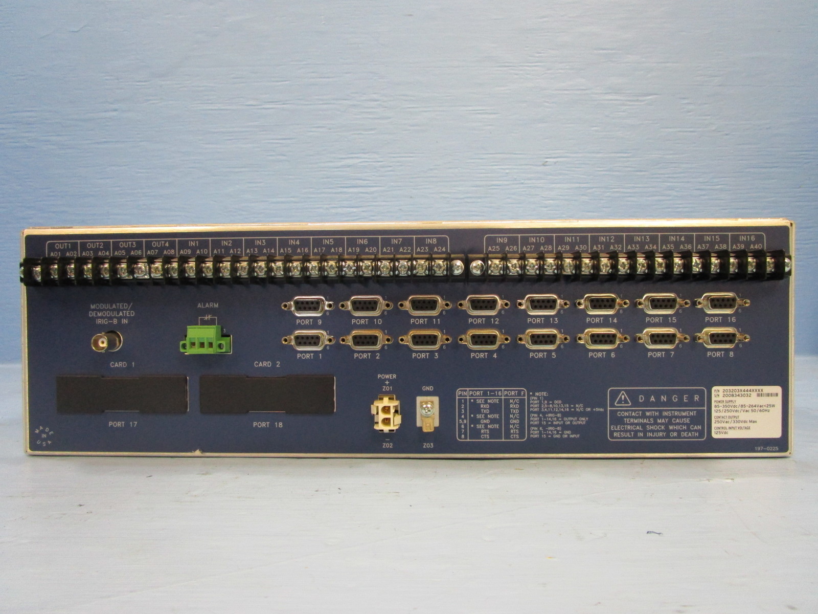 Schweitzer Engineering SEL-2032 Communications Processor Relay SEL2032 ...