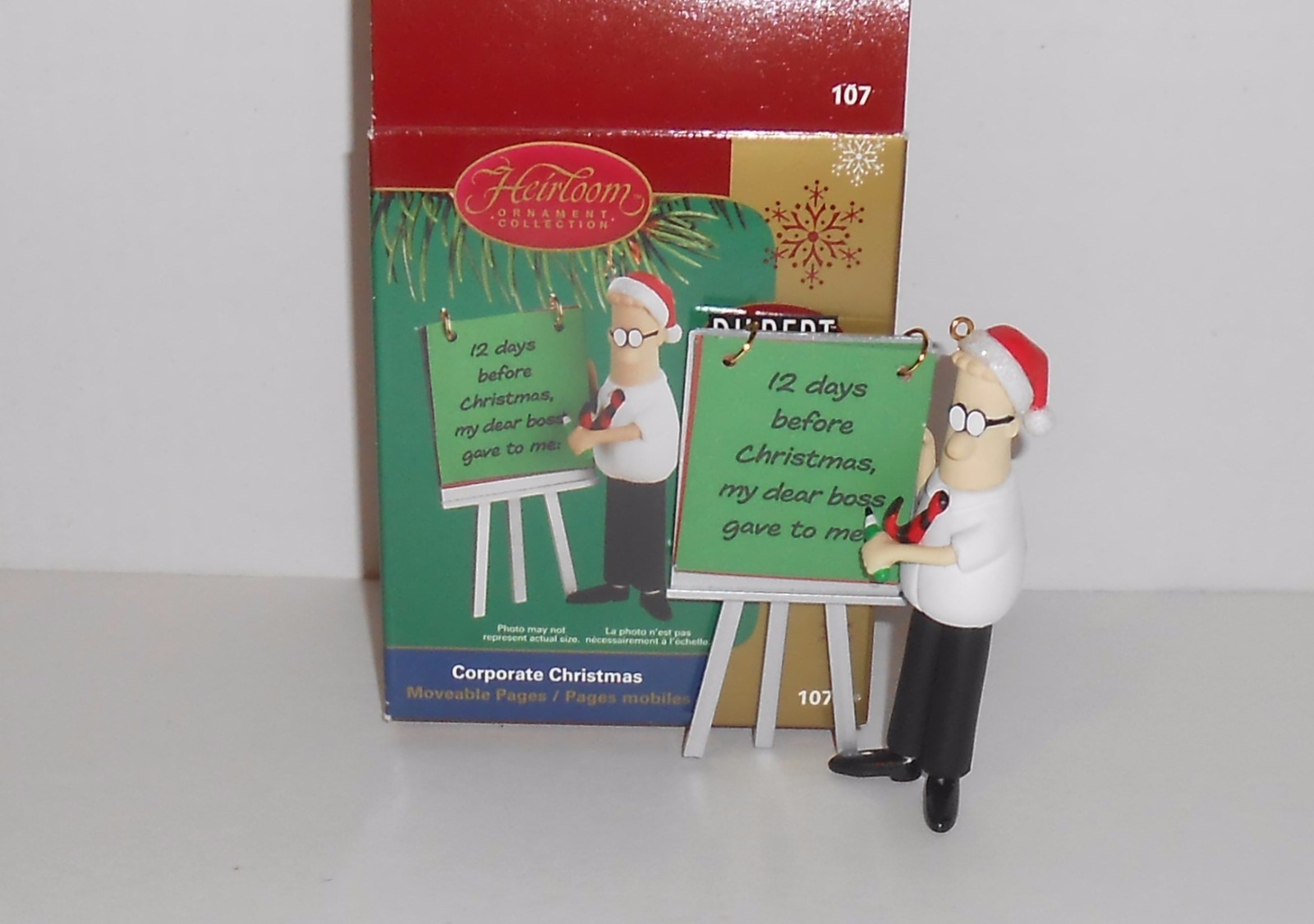 Carlton Cards Heirloom Vintage 2005 Dilbert Corporate Christmas ...
