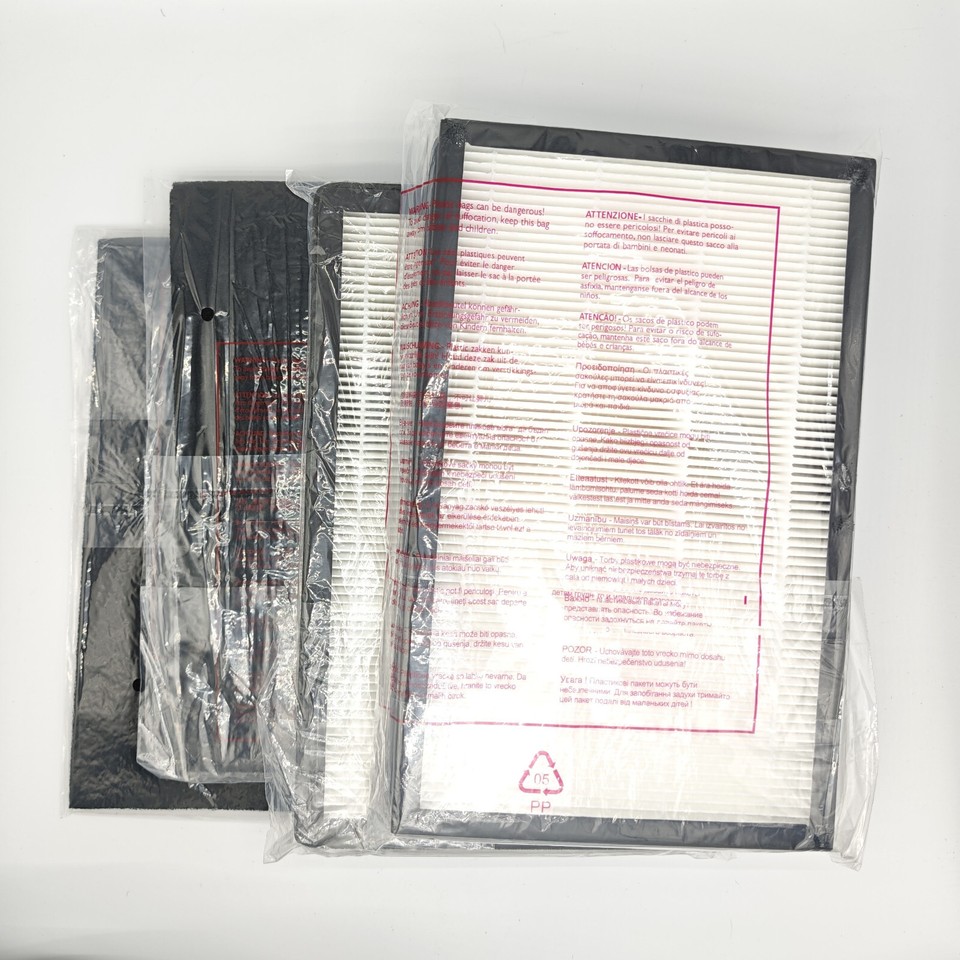 4x HEPA A2 Filter Set for 3M Filtrete FAP-C02-A2 FAP-C03-A2 Air ...