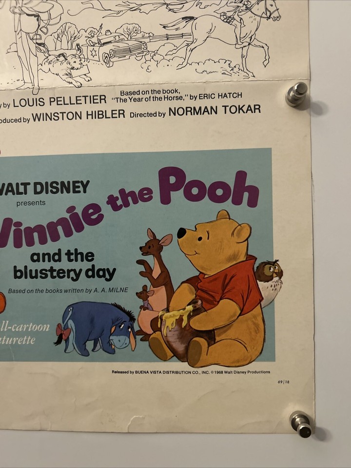 WINNIE THE POOH/THE HORSE IN THE GRAY FLANNEL SUIT Original Movie ...