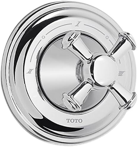 Toto TS220X#BN Vivian ThreeWay Diverter Trim with OffCross Handle ...