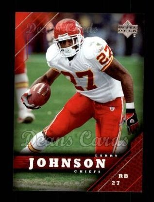 2005 Upper Deck #92 Larry Johnson Chiefs Penn St 8 - NM/MT | eBay