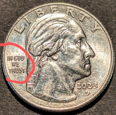 2023 D - Bessie Coleman "IN COD WE TRUST" Error Quarter | eBay