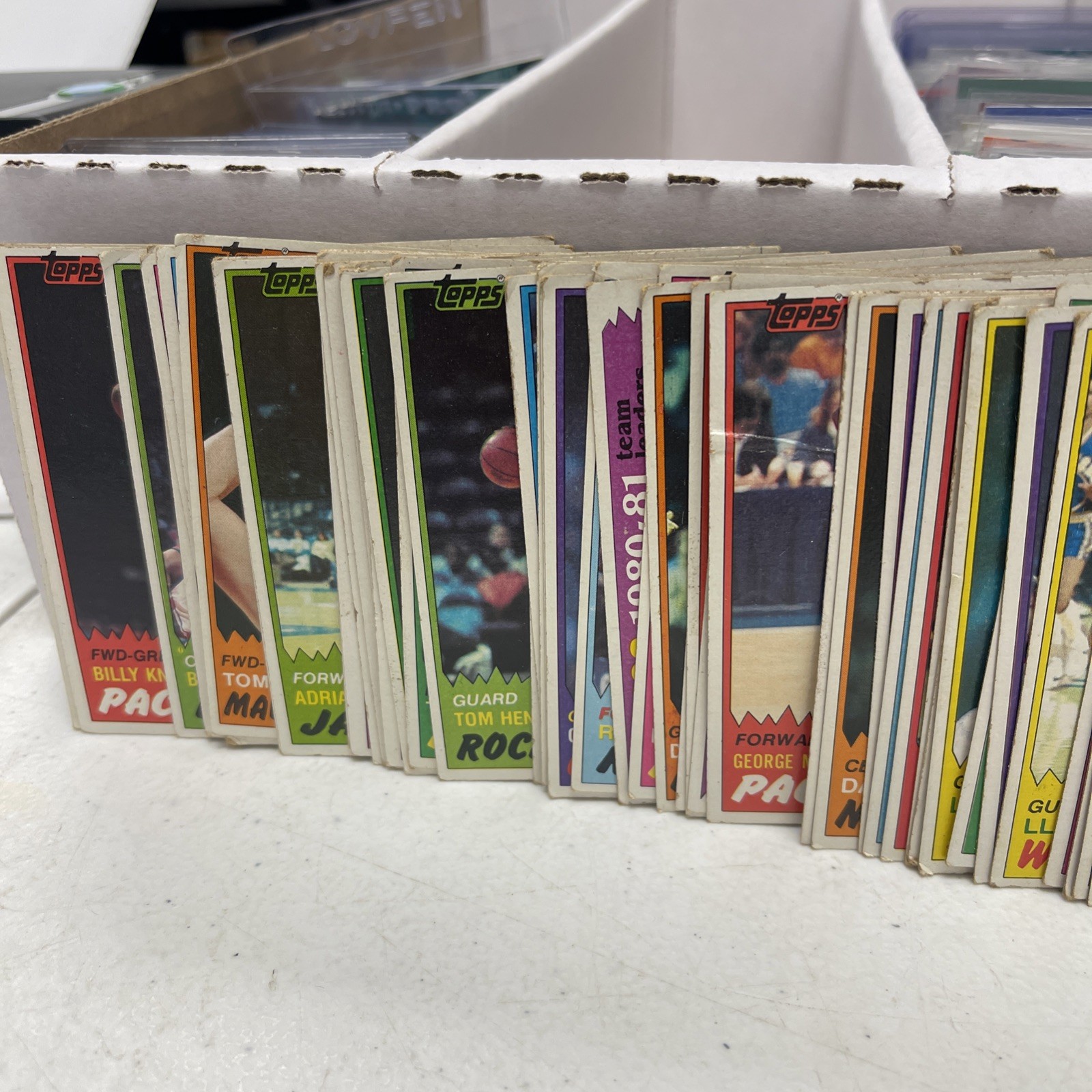Lot Of 55 1981 Topps Basketball Cards | eBay