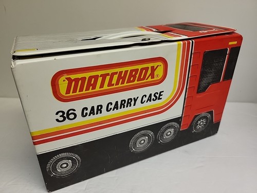 Matchbox 36 Car Carry Case W/ Trays + 36 Vintage Cars Lesney 1980s | eBay