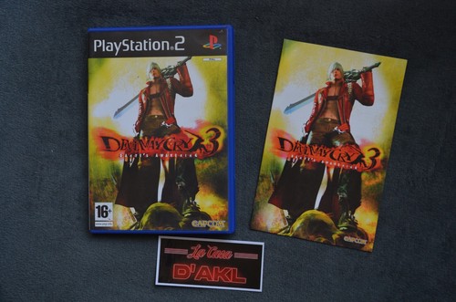 DMC Devil May Cry 3 avec demo monster hunter sur Playstation 2 - PS2 FR ...