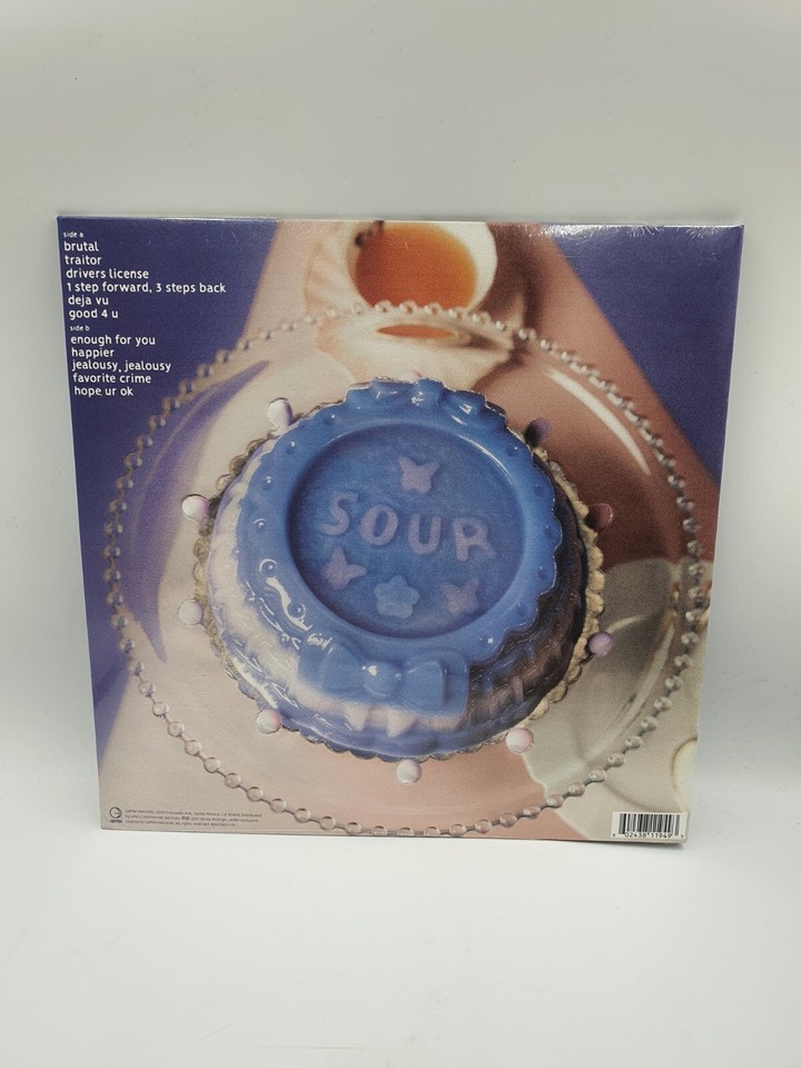 RARE USA Olivia Rodrigo Sour TARGET Exclusive Blue Vinyl Alt. Cover ...