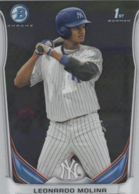 2014 Bowman - Prospects Chrome Leonardo Molina #BCP20 (RC) for sale online | eBay