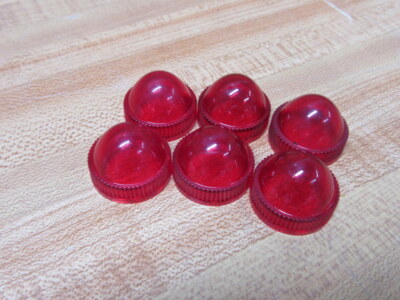 Square D 9001-R-9 Red Plastic Pilot Light Lens 9001R9 (Pack of 6) | eBay