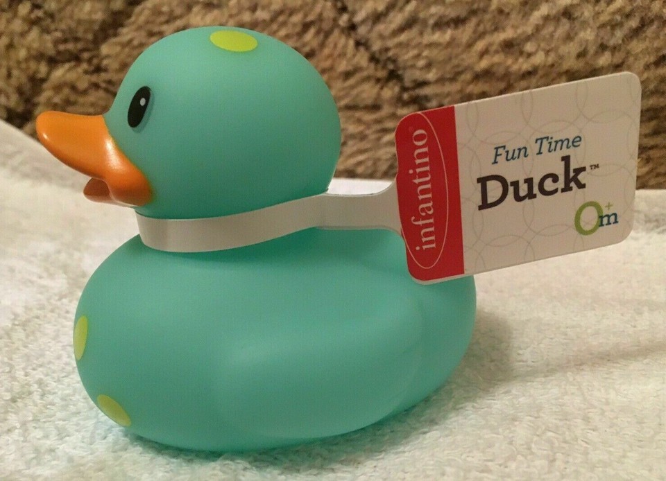 INFANTINO FUN TIME RUBBER DUCKS BRAND NEW COMPLETE WITH TAGS🦆 | eBay
