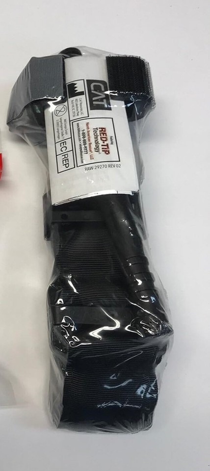 North American Rescue GEN 7 Red Tip NAR CAT Tourniquet + Brown Pouch | eBay
