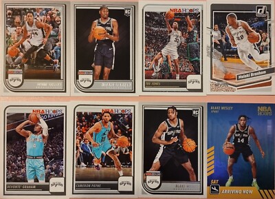 San Antonio Spurs 8 Card Lot | eBay