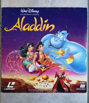 Vintage laser disc aladdin classics walt disney | eBay